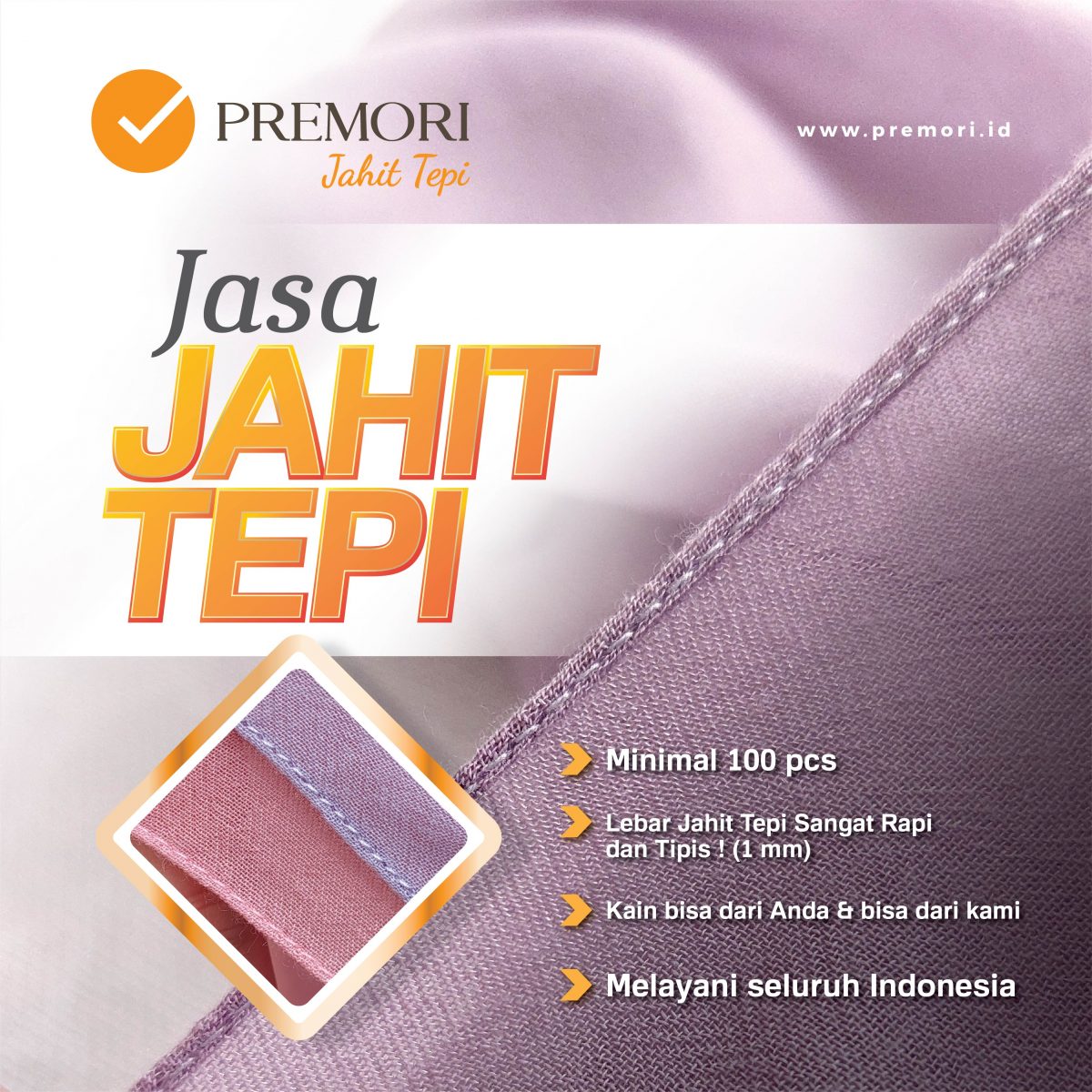 JASA JAHIT HIJAB - Premori