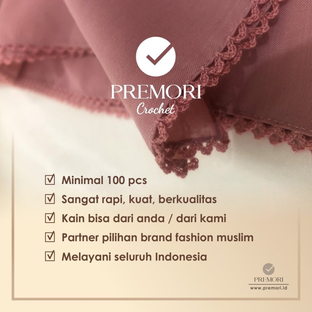 JASA CROCHET HIJAB - Premori